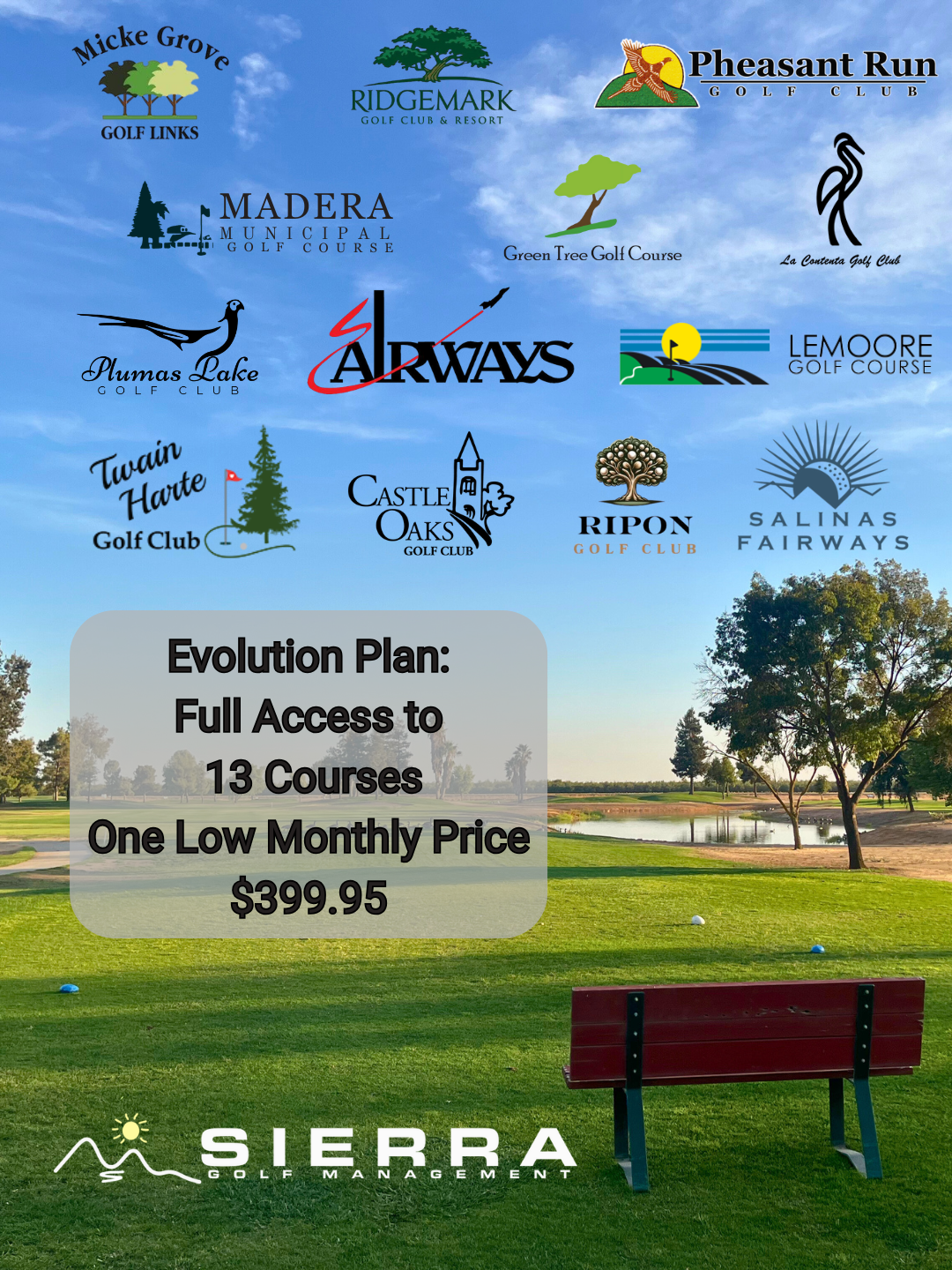 Online Tee Times - Sierra Golf Management